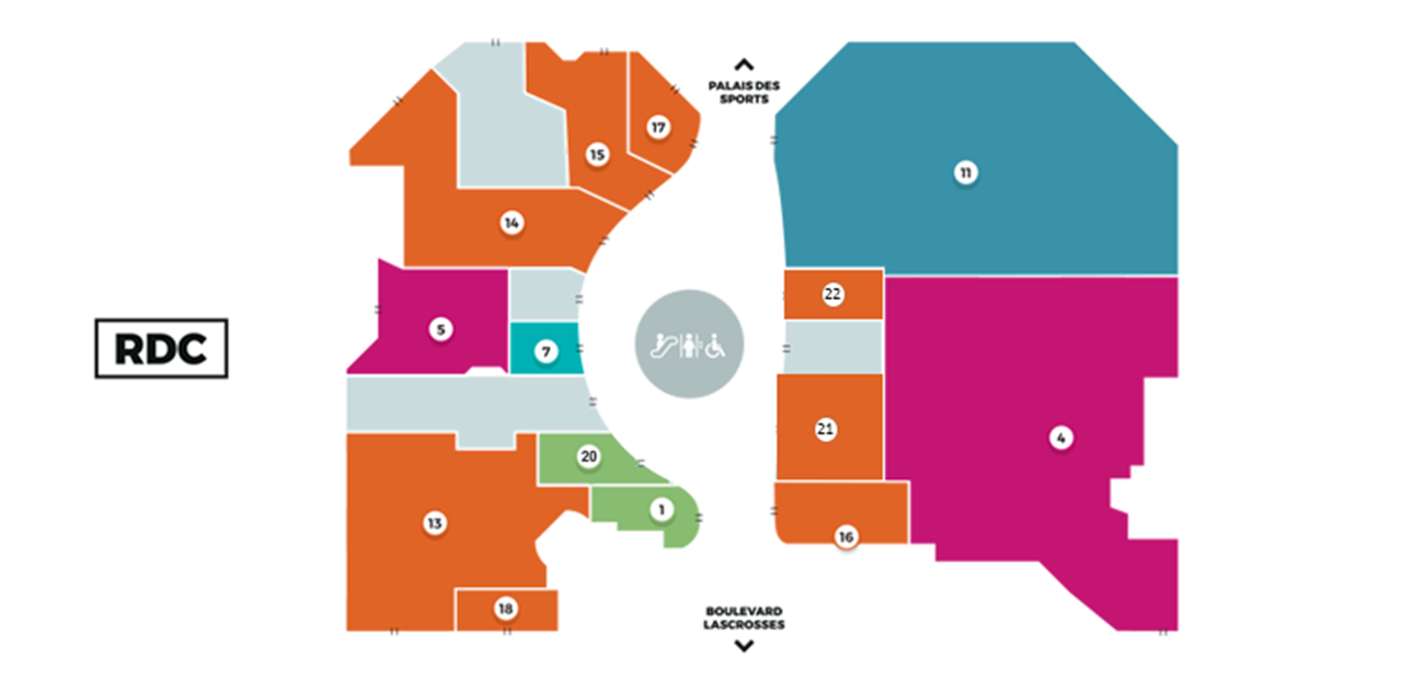 Informations et services : centre commercial Reflets Compans