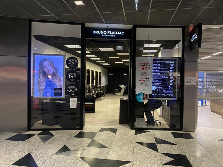 Boutique Bruno Flaujac Coiffure : Centre Reflets Compans